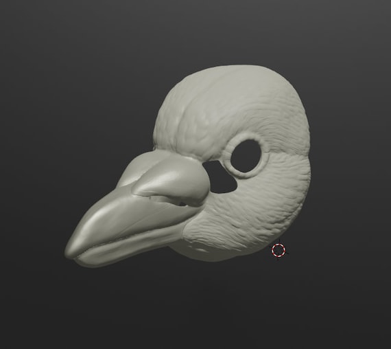 Pigeon Mask V2 .STL Files for 3D Printing | Etsy