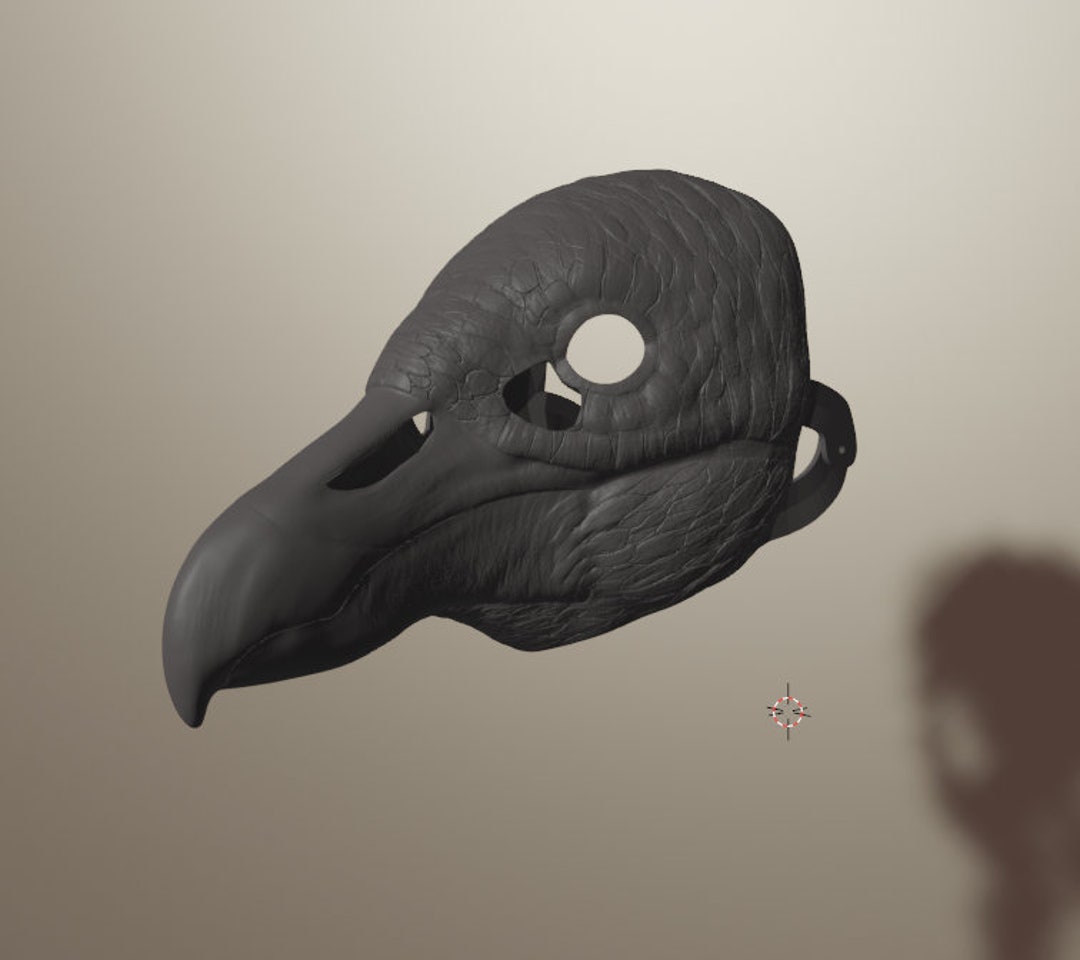 Black Vulture Mask .stl Files for 3D Printing - Etsy