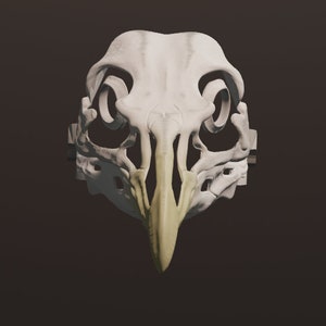 Seagull Skull Mask .STL Files for 3D Printing - Etsy Australia
