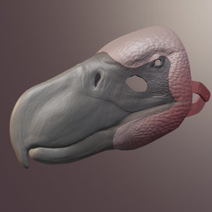 Kelenken Mask .STL Files for 3D Printing - Etsy