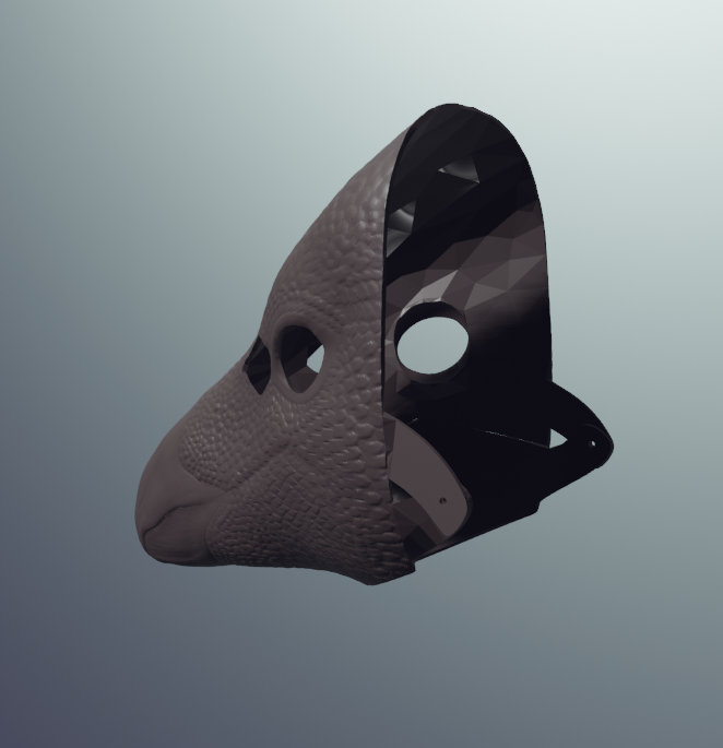 Adelie Penguin Mask .STL Files for 3D Printing - Etsy