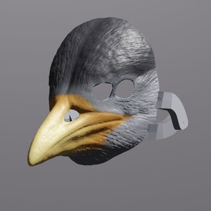 Flycatcher Mask .STL Files for 3D Printing - Etsy