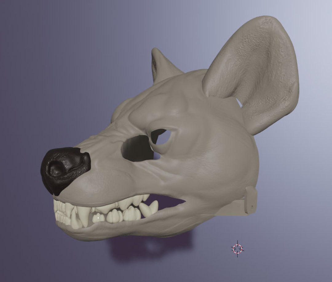 Snarling Hyena Mask .STL Files for 3D Printing - Etsy
