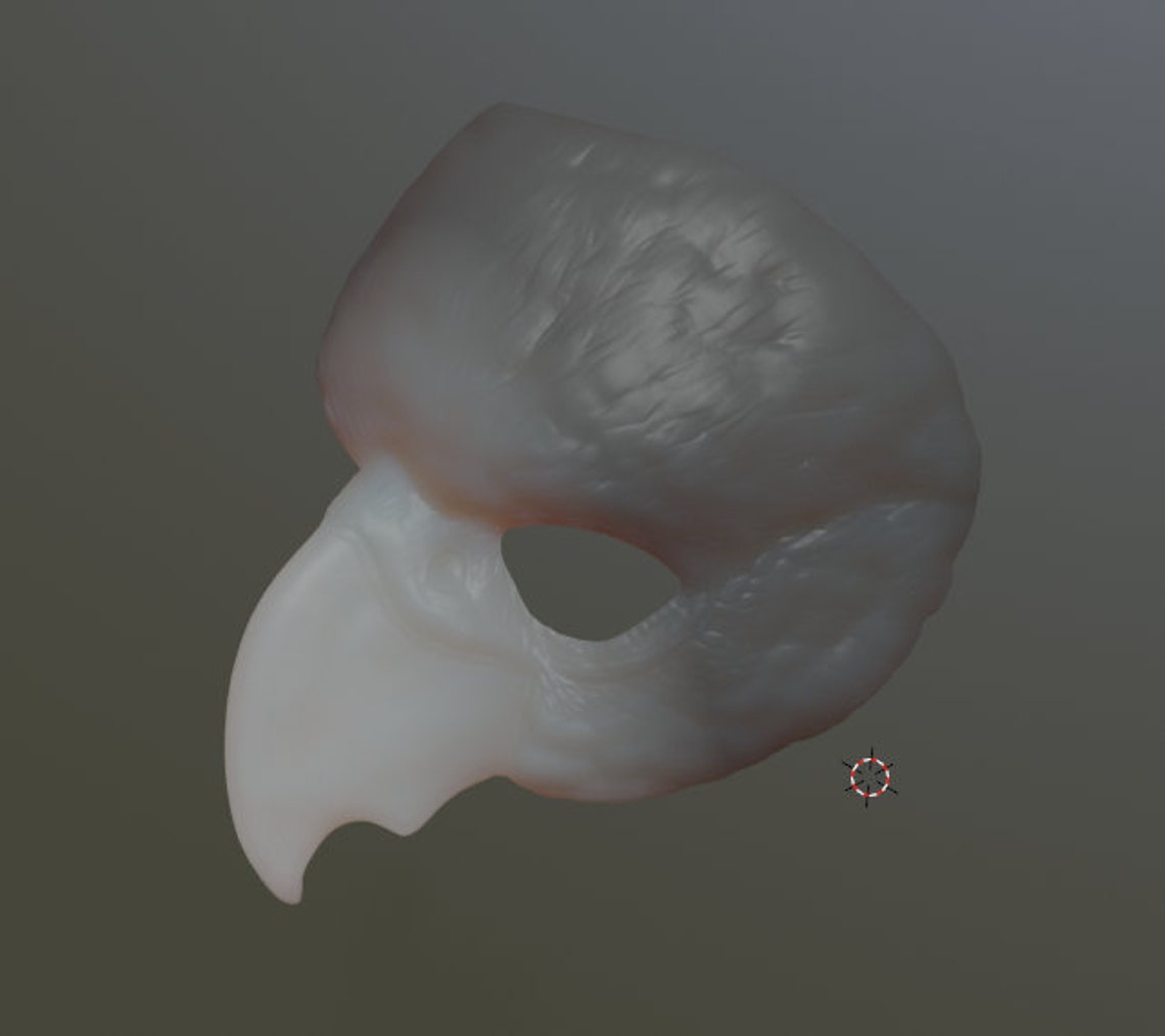 Small Parrot Masquerade Mask STL Files for 3D Printing - Etsy