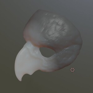 Small Parrot Masquerade Mask STL Files for 3D Printing - Etsy
