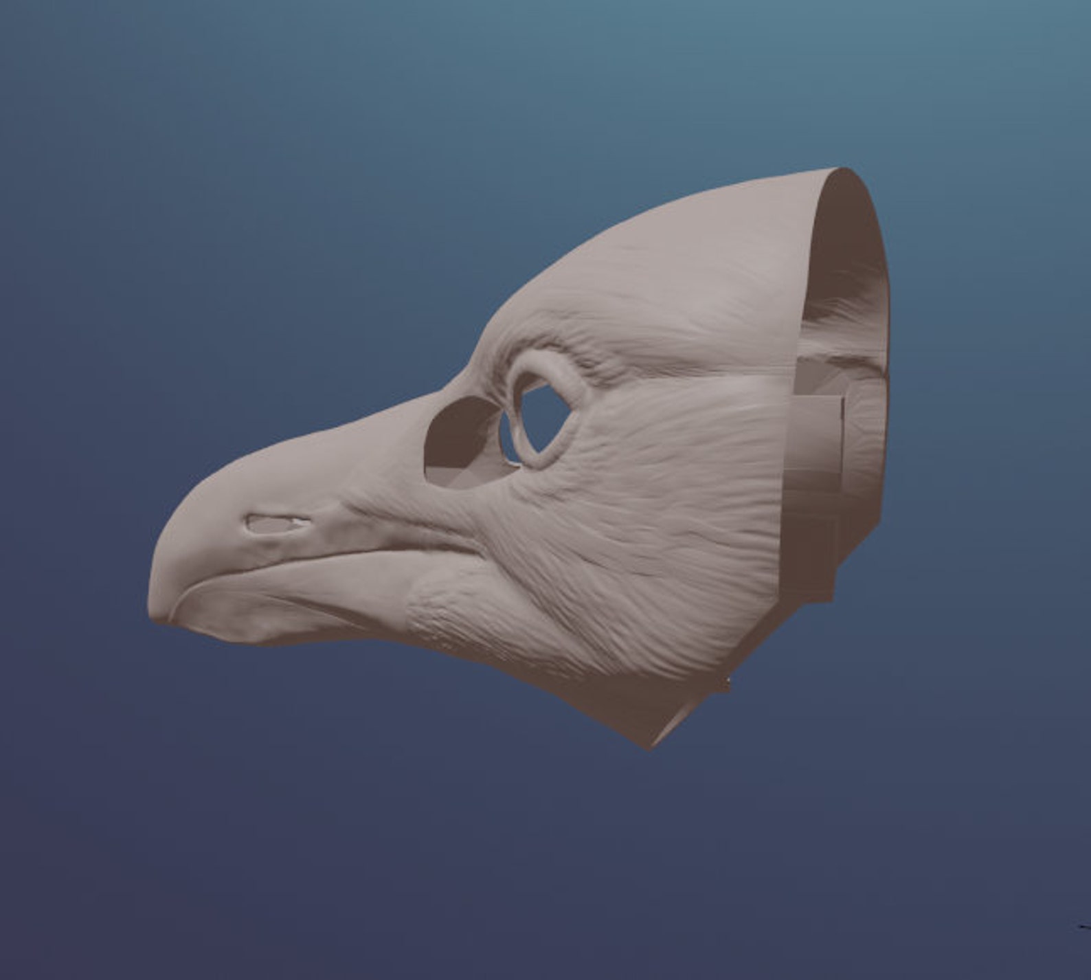 Seagull Mask .stl Files for 3D Printing - Etsy