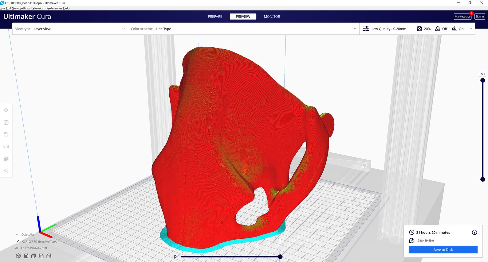 Boar Skull Mask .stl Files for 3D Printing - Etsy