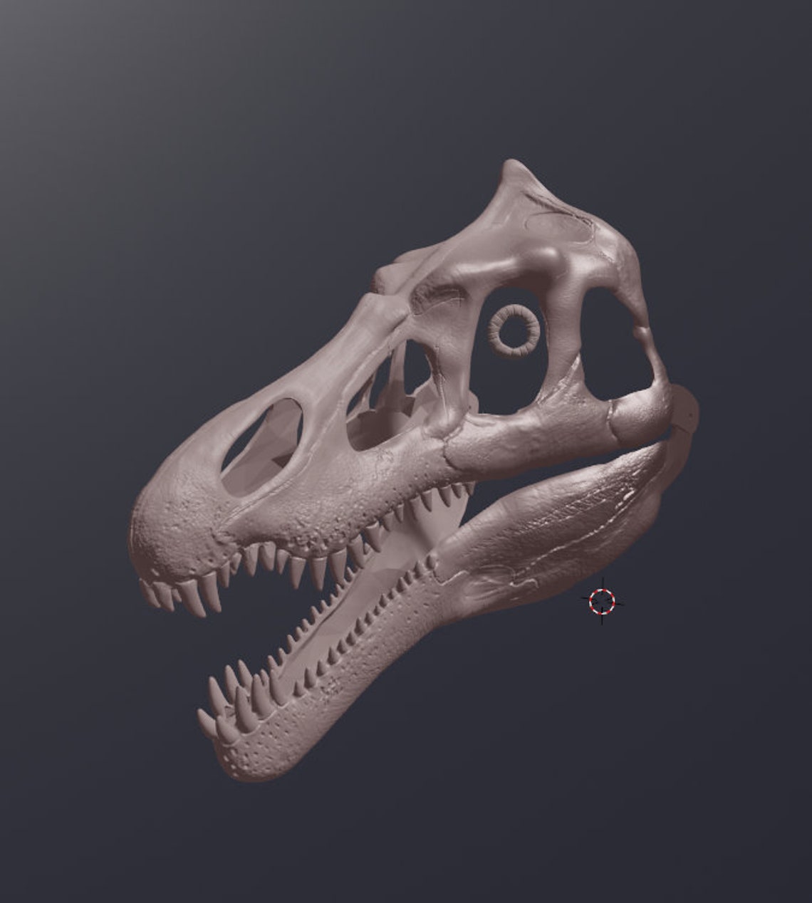 Suchomimus Skull Mask .stl Files for 3D Modeling - Etsy Canada