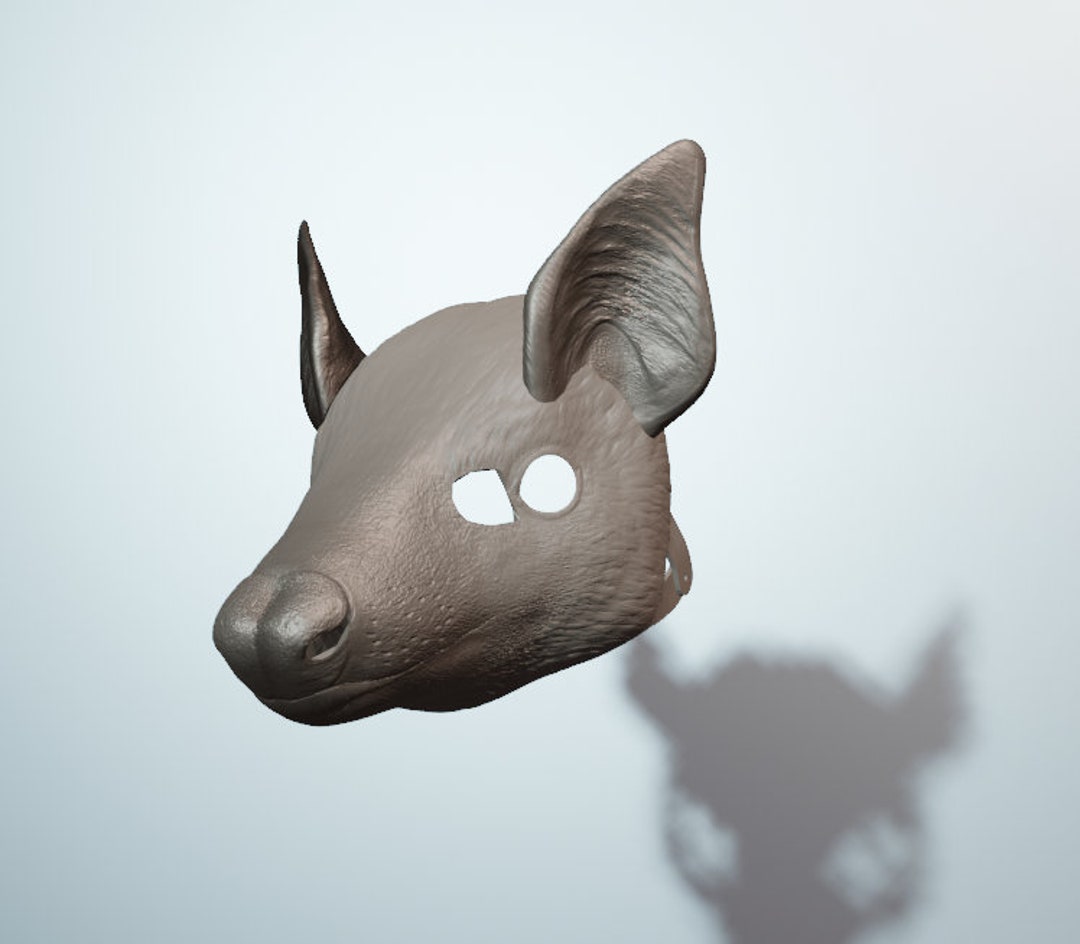 Little Brown Bat Mask .STL Files for 3D Printing - Etsy