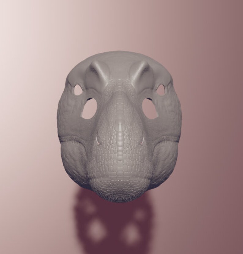 Dryptosaurus Mask .STL Files for 3D Printing - Etsy