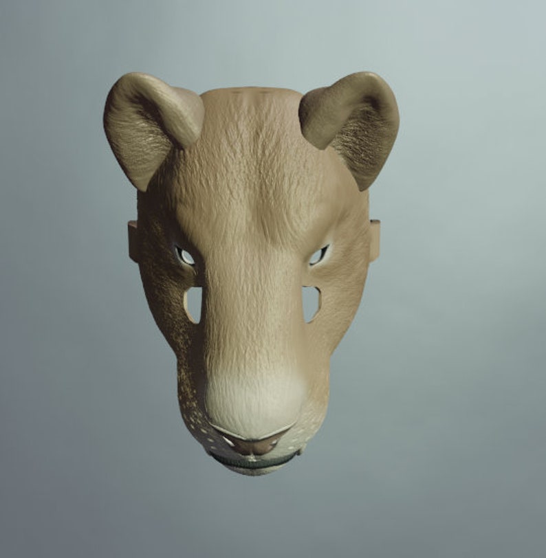 Smilodon Mask V2 .STL Files for 3D Printing - Etsy