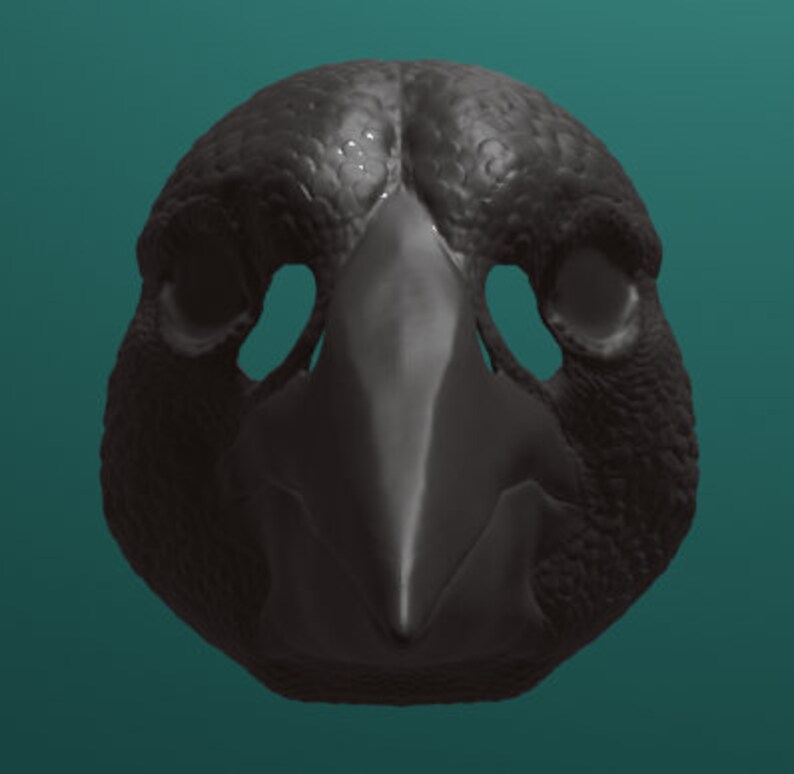 Blackbird Mask .STL files for 3D printing | Etsy