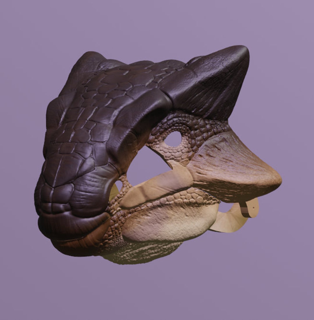 Ankylosaurus Mask V2 .STL Files for 3D Printing - Etsy
