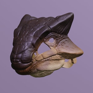 Ankylosaurus Mask V2 .STL Files for 3D Printing - Etsy
