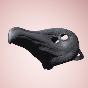 Cormorant Mask .stl Files for 3D Printing - Etsy