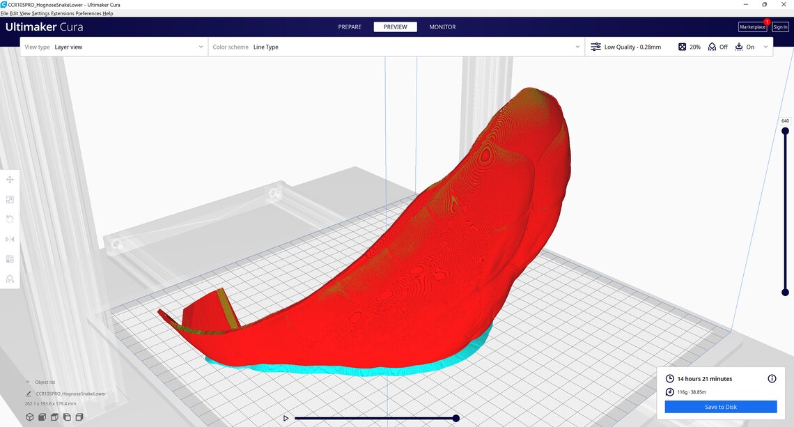 Hognose Snake Mask .STL Files for 3D Printing - Etsy