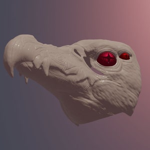 Fantasy Bird Mask .STL Files for 3D Printing. - Etsy