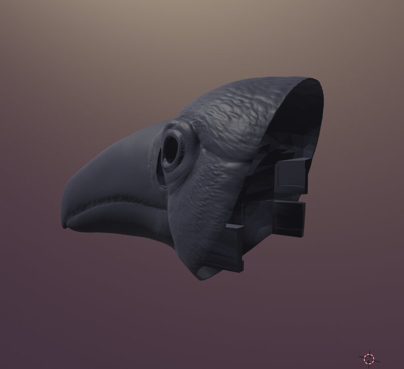 Toucan Mask V2 .STL Files for 3D Printing - Etsy