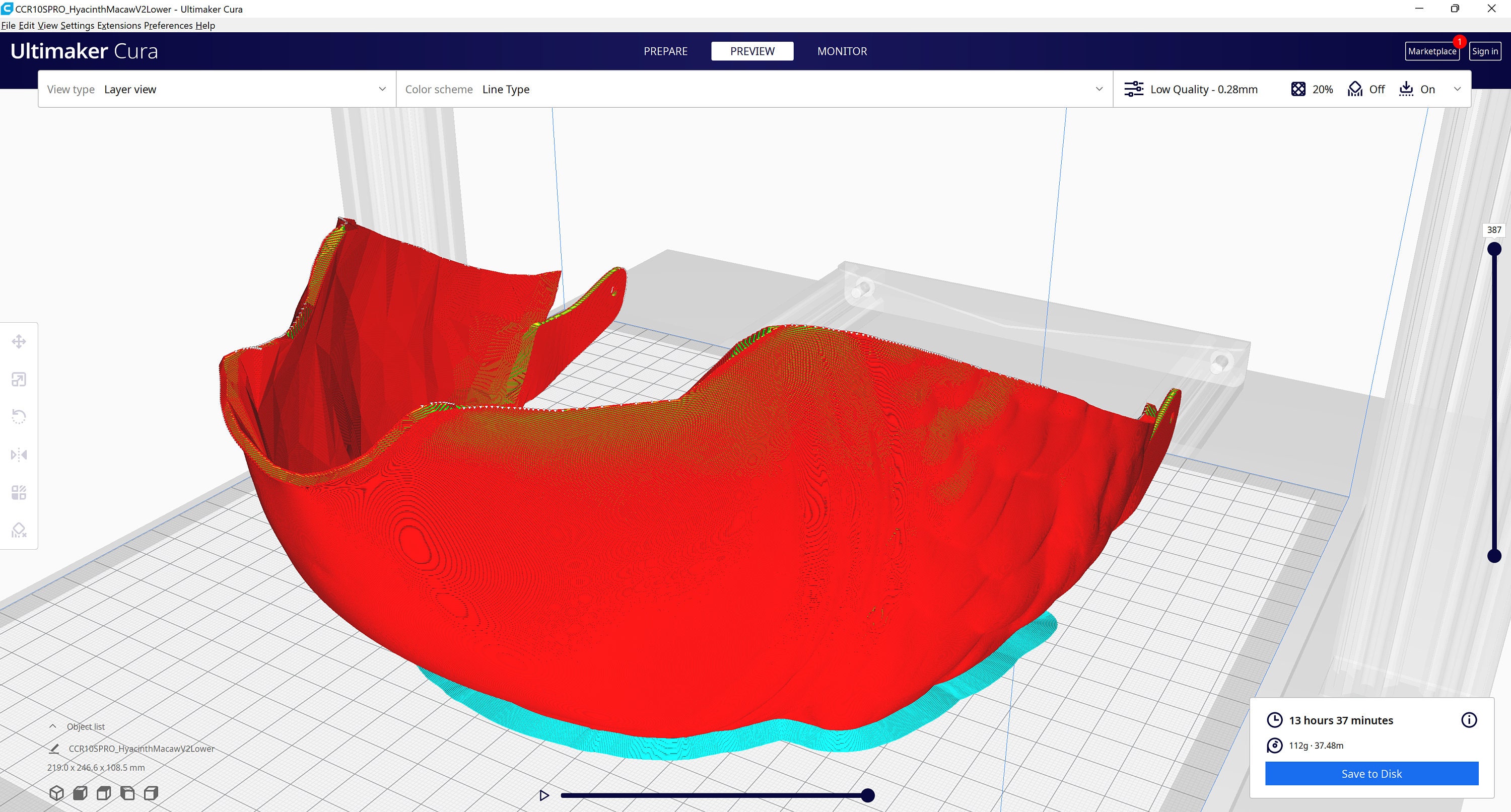 Hyacinth Macaw Mask V2 .STL Files for 3D Printing - Etsy