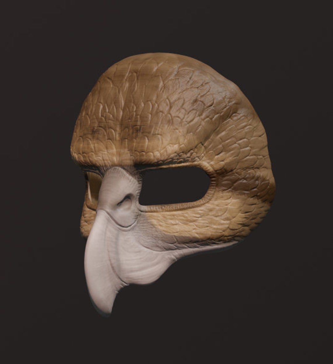 Eagle Larp Mask .STL Files for 3D Printing - Etsy