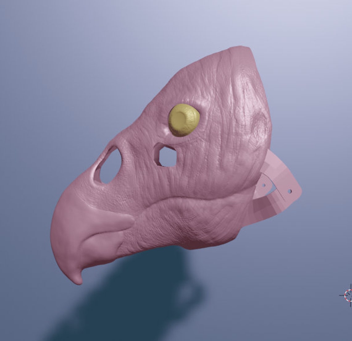Turkey Vulture Mask .STL Files for 3D Printing - Etsy