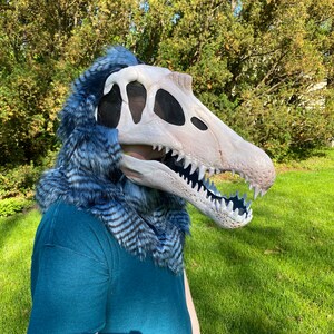 Spinosaurus Skull Mask Fursuit Head - Etsy