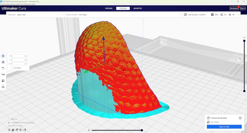 Komodo Dragon Mask .STL Files for 3D Printing - Etsy