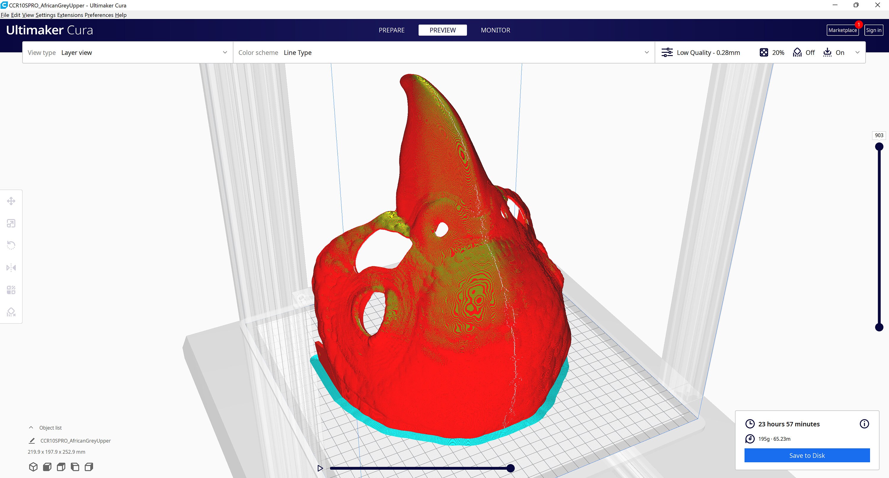 African Grey Mask .STL Files for 3D Printing - Etsy