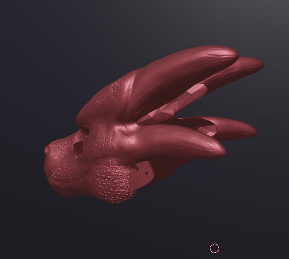 Kobold Mask .stl Files for 3D Printing - Etsy
