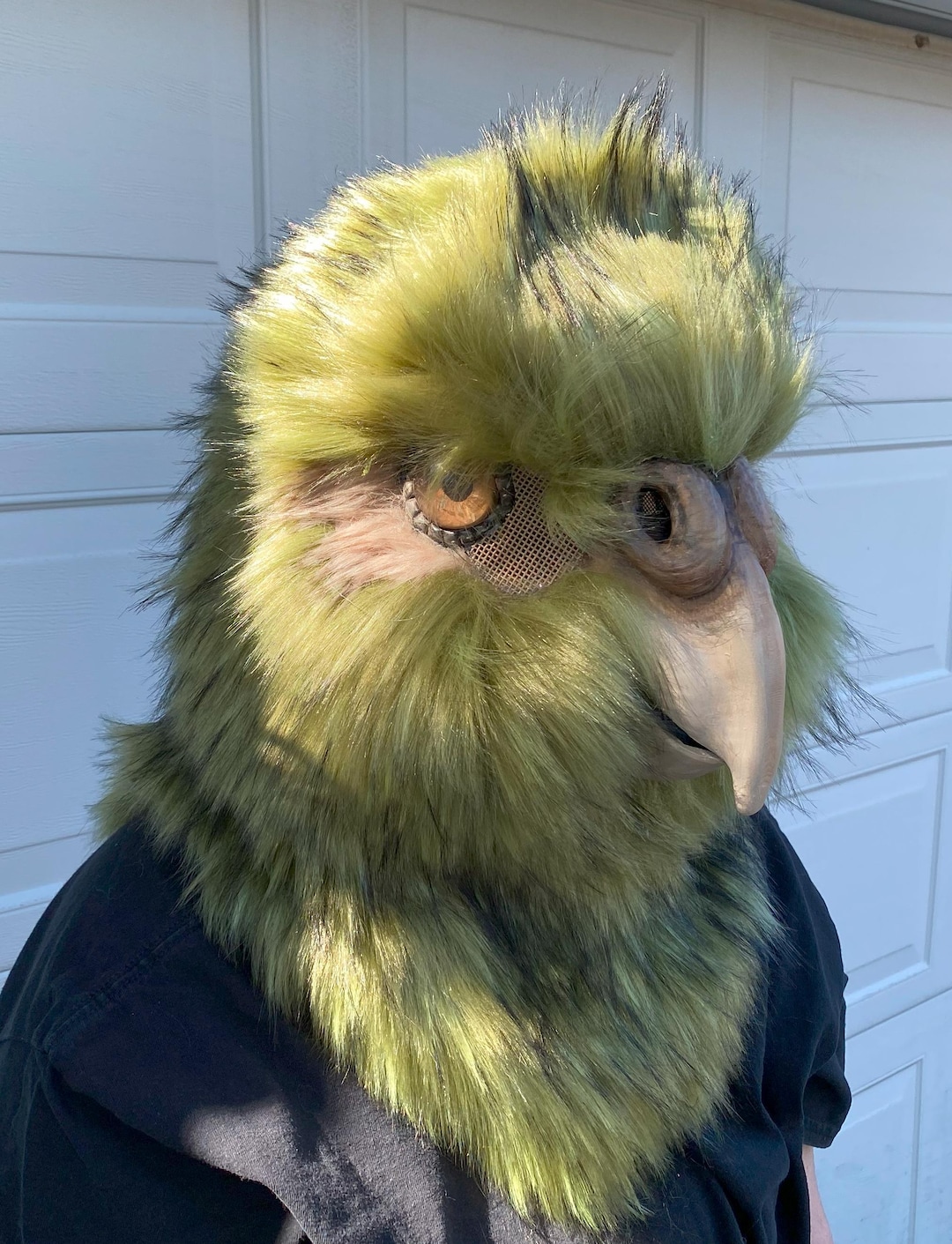 Realistic Night Parrot Fursuit Head - Etsy