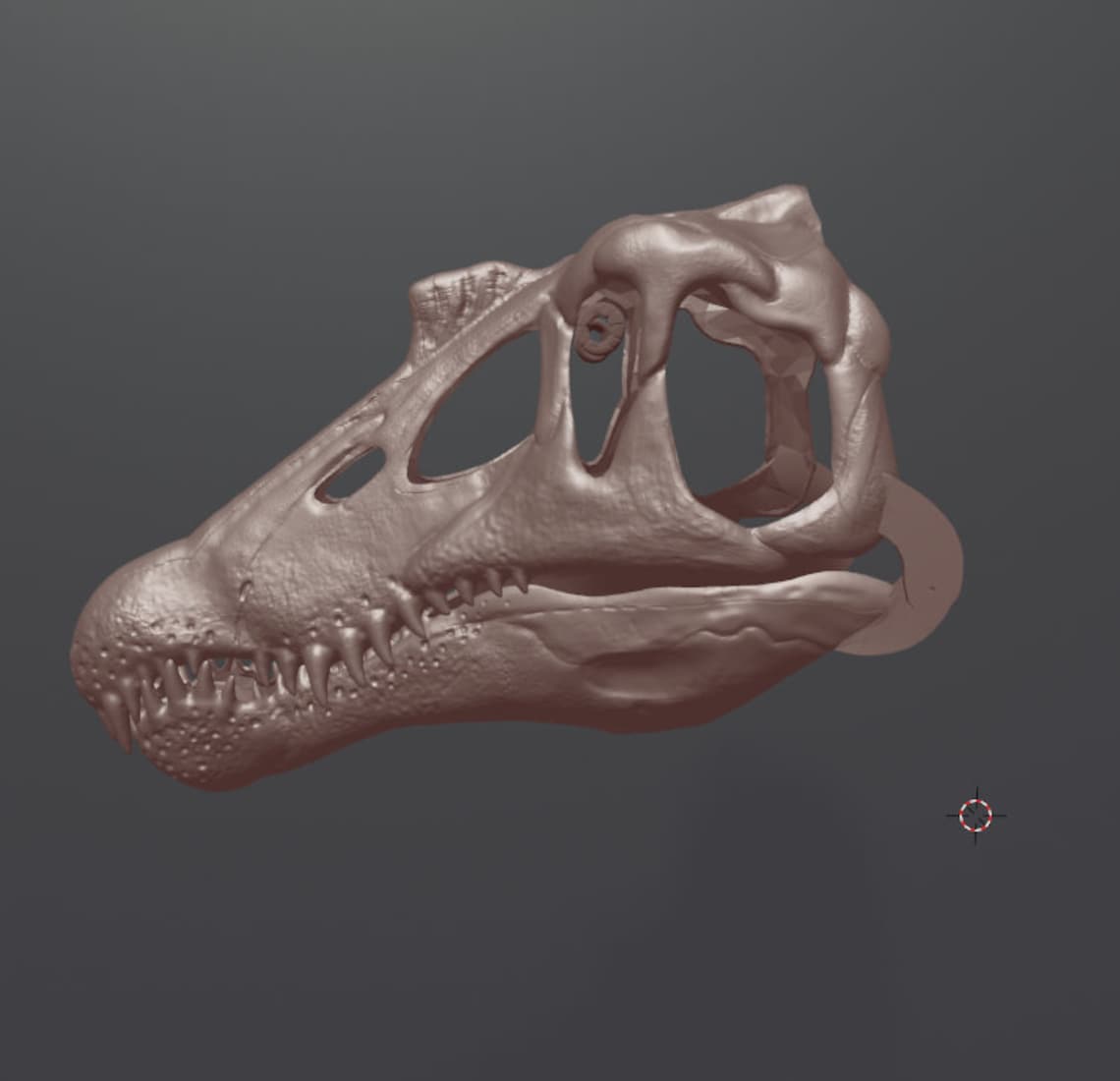 Spinosaurus Skull Mask .STL Files for 3D Printing | Etsy UK