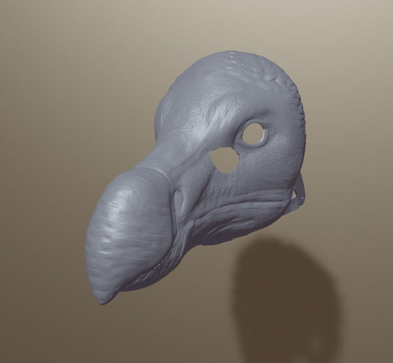Dodo Bird Mask .stl Files for 3D Printing - Etsy