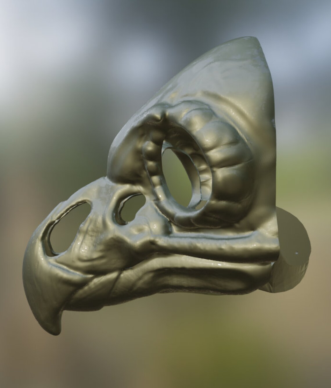 Owl Skull Mask .STL Files for 3D Printing | Etsy