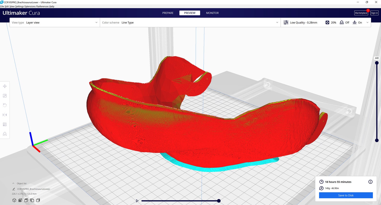 Brachiosaurus Mask .stl Files for 3D Printing - Etsy