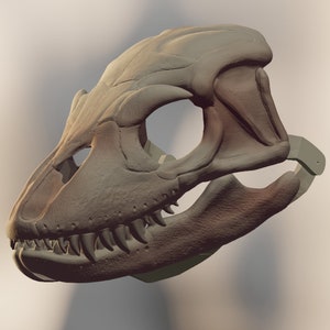 Komodo Dragon Skull Mask .STL Files for 3D Printing - Etsy