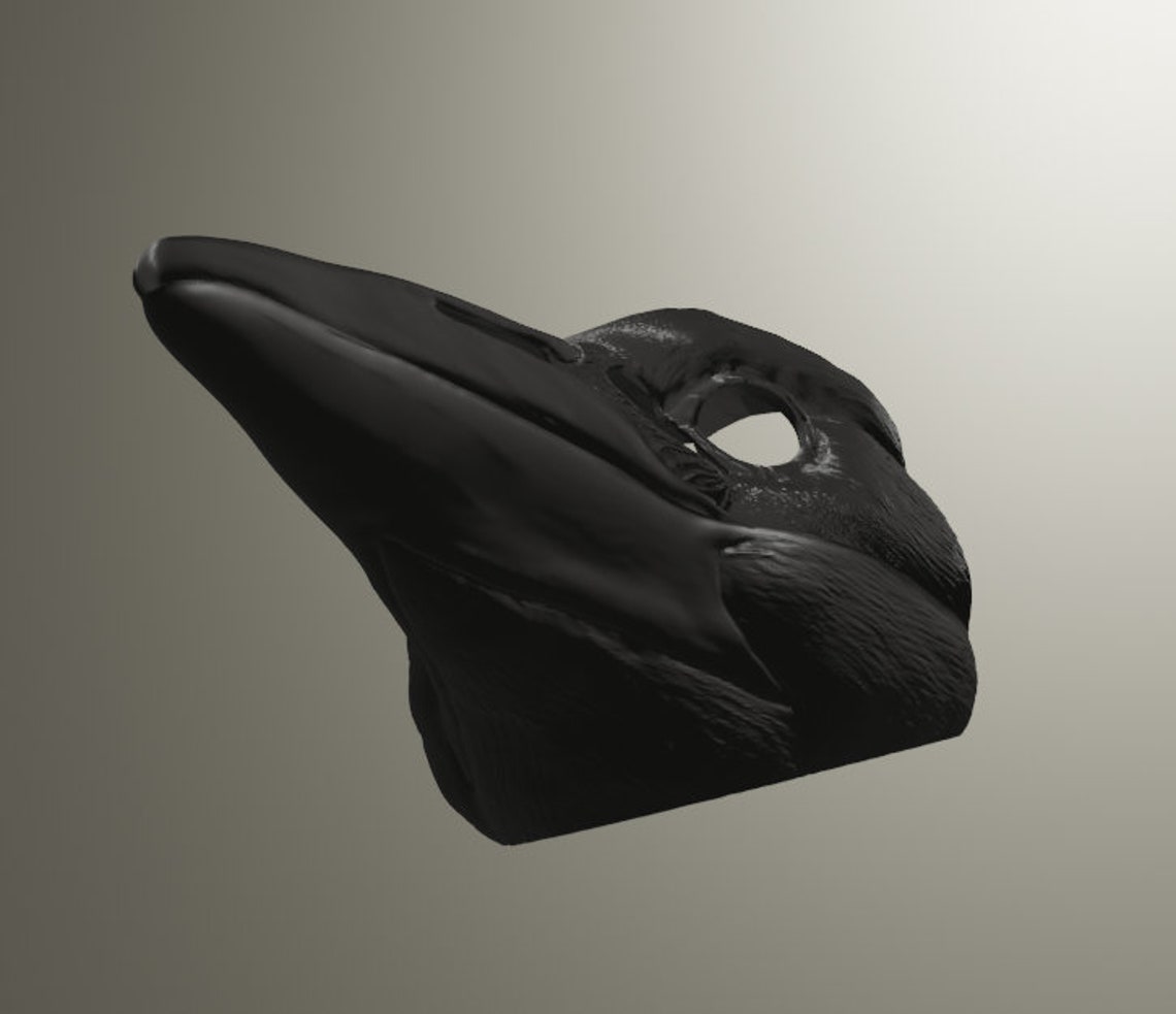 Australian Magpie Mask .STL Files for 3D Printing - Etsy
