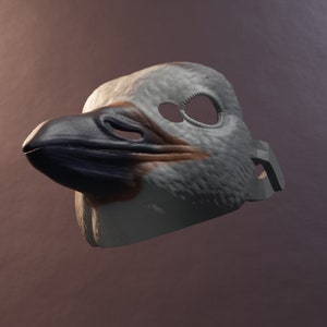 Plover Mask .STL Files for 3D Printing - Etsy