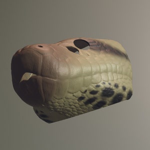 Anaconda Mask .STL Files for 3D Printing - Etsy