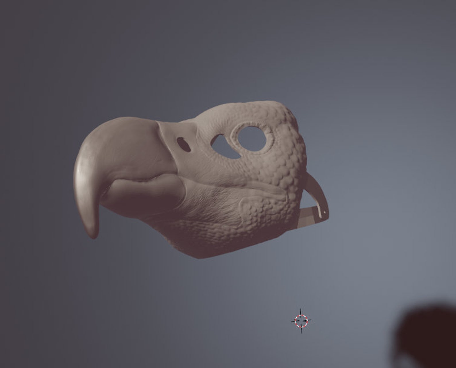 Cinereous Vulture Mask .stl Files for 3D Printing - Etsy