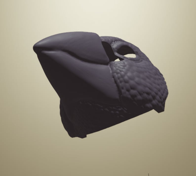 Java Finch Mask .STL Files for 3D Printing - Etsy