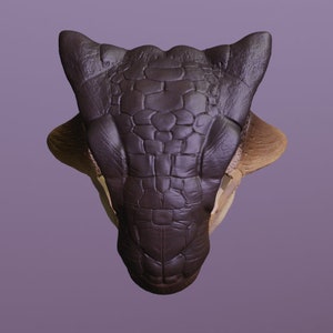 Ankylosaurus Mask V2 .STL Files for 3D Printing - Etsy
