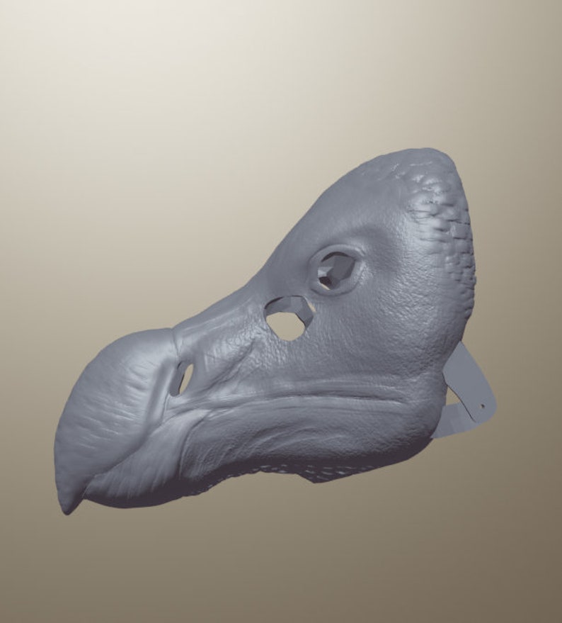Dodo Bird Mask .stl Files for 3D Printing - Etsy