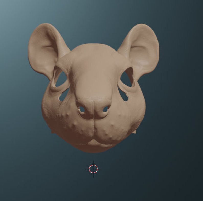 Hairless Rat Mask .STL Files for 3D Printing. - Etsy