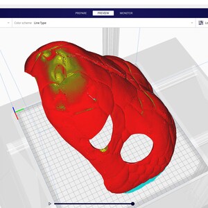 Ball Python V2 Mask .STL Files for 3D Printing - Etsy