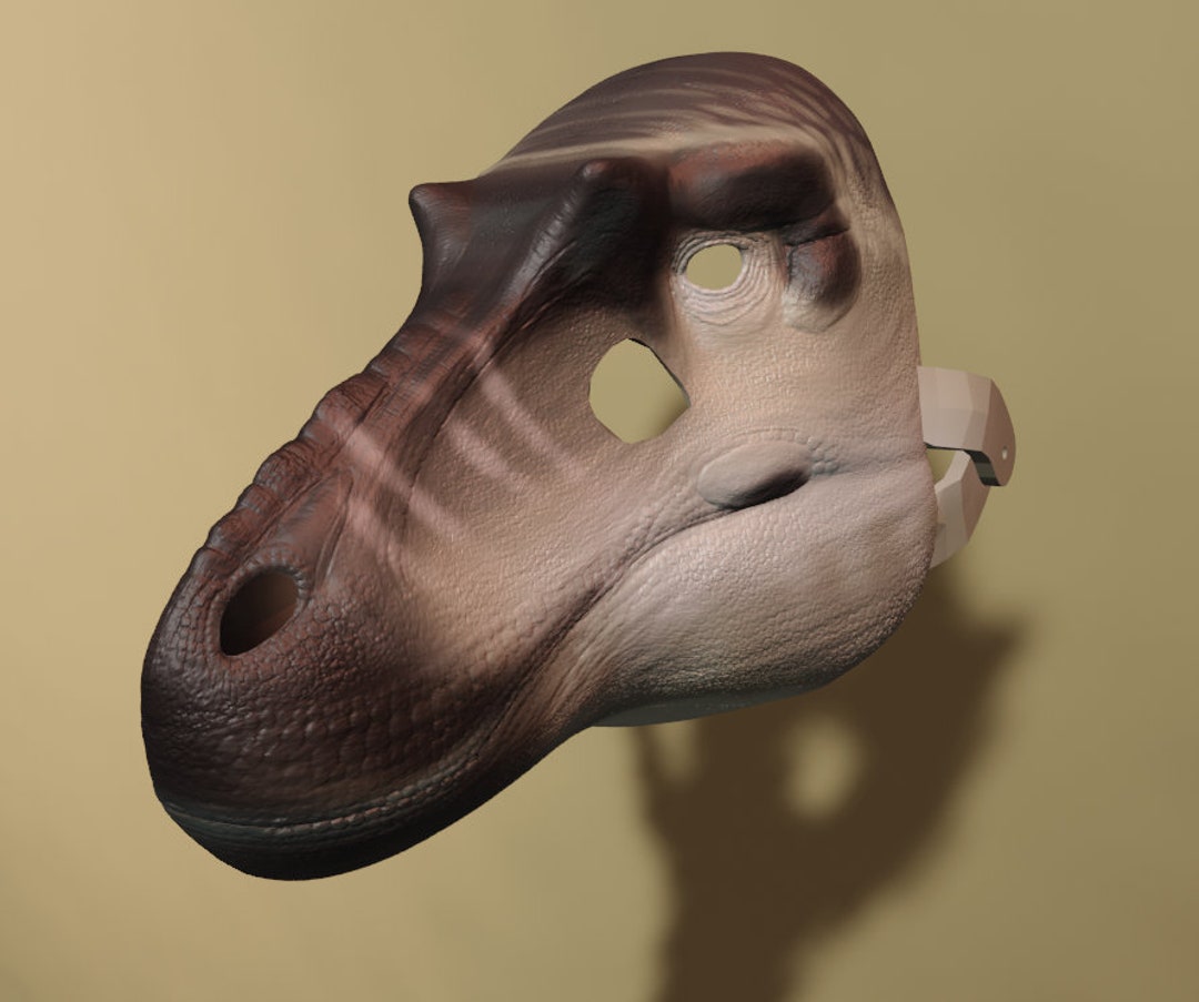 Lythronax Mask .STL Files for 3D Printing - Etsy