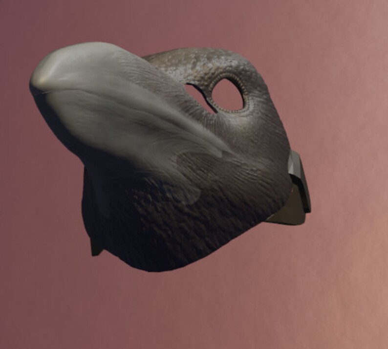 Raven Mask V2 .STL Files - Etsy