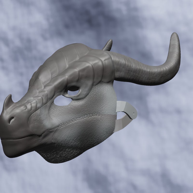 Dragon Mask - Etsy