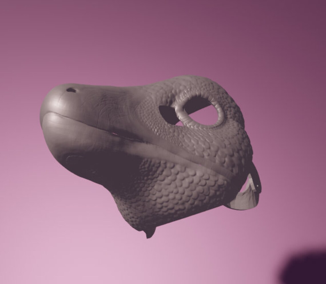 Archaeopteryx Mask V2 .stl Files for 3D Printing - Etsy UK