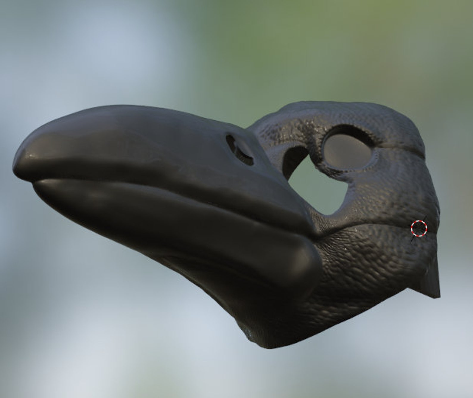 Raven Mask .STL Files for 3D Printing | Etsy