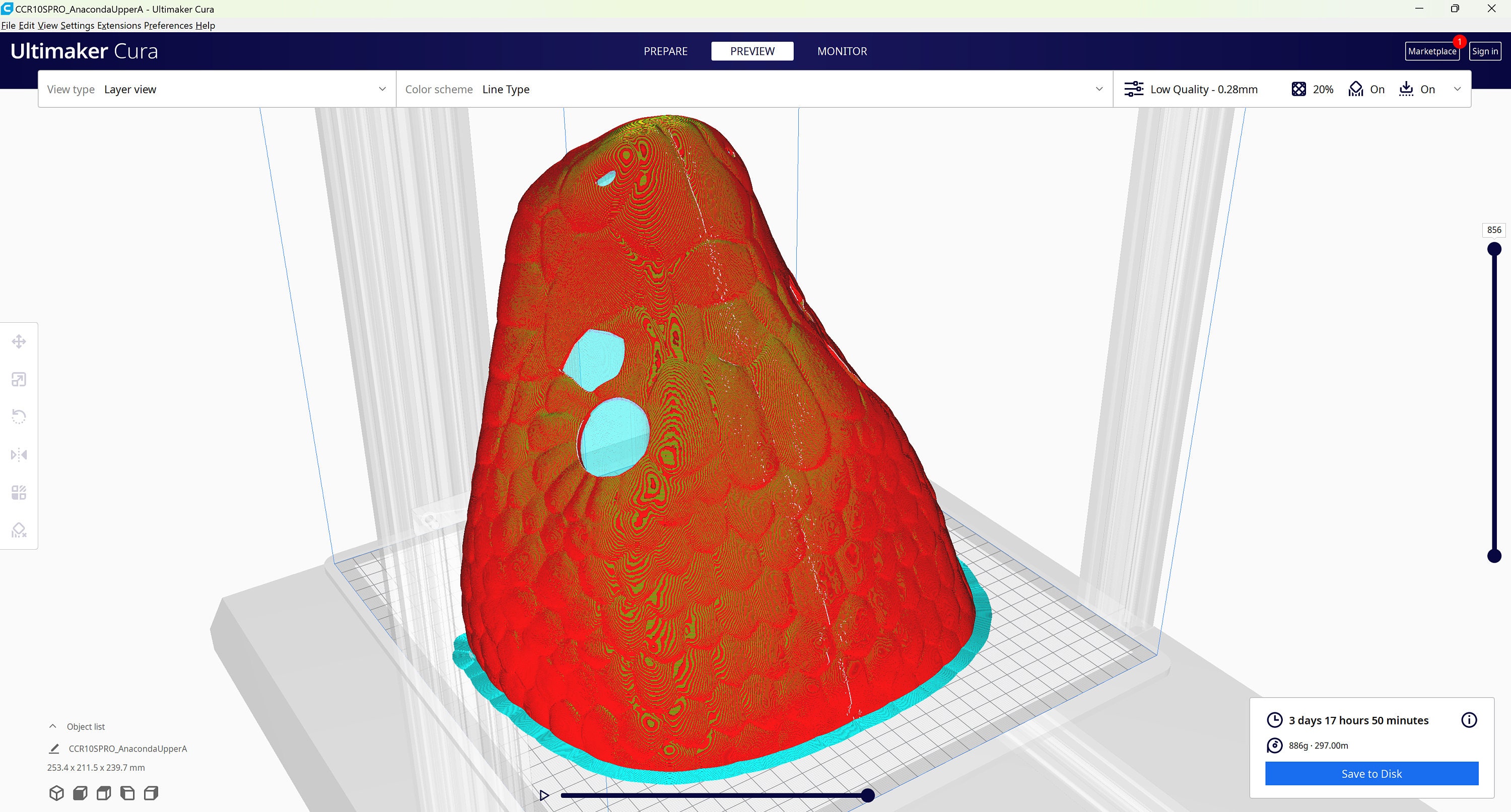 Anaconda Mask .STL Files for 3D Printing - Etsy
